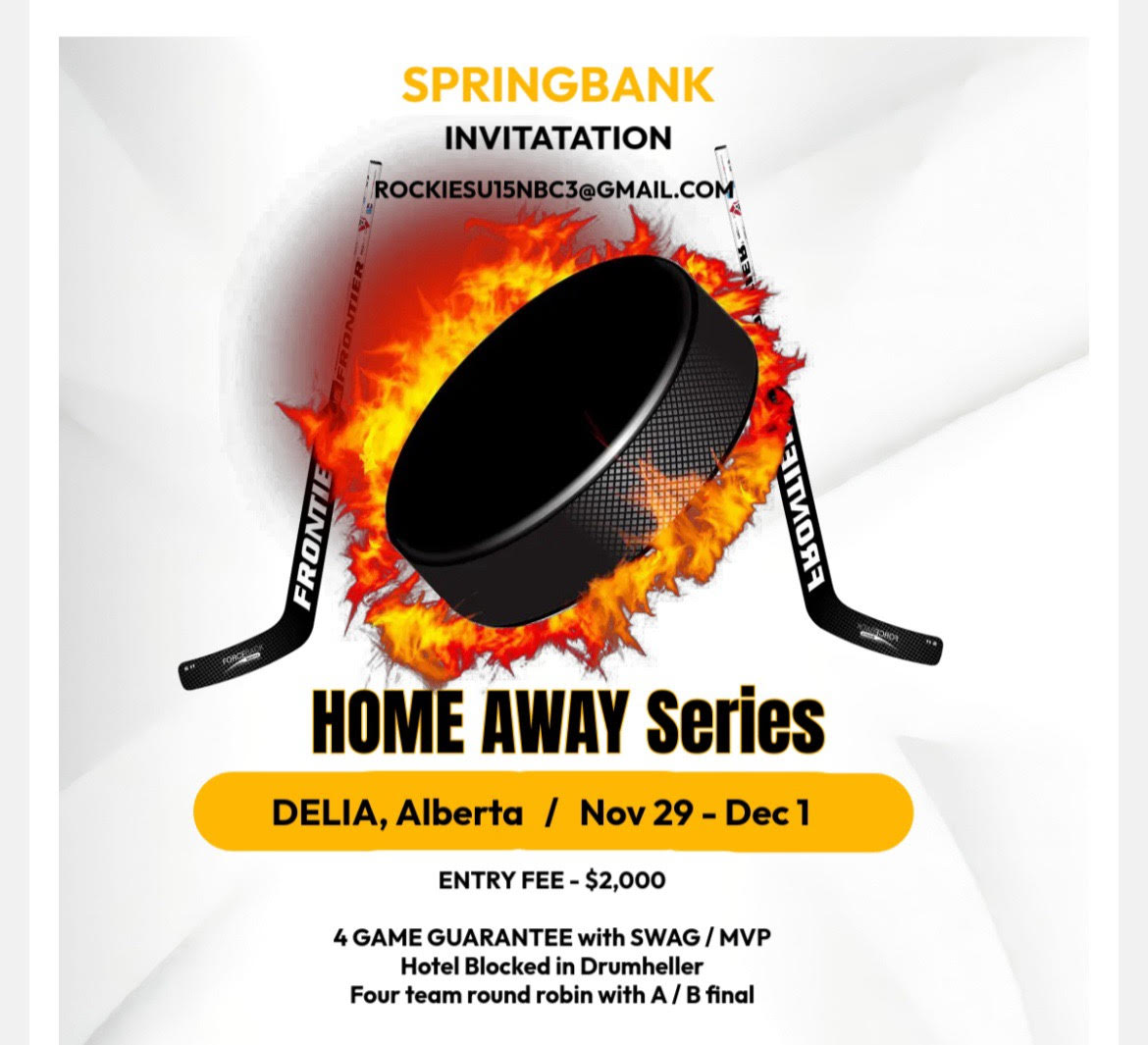 Springbank Home Away Series U15 NBC3 - Hockey Calgary